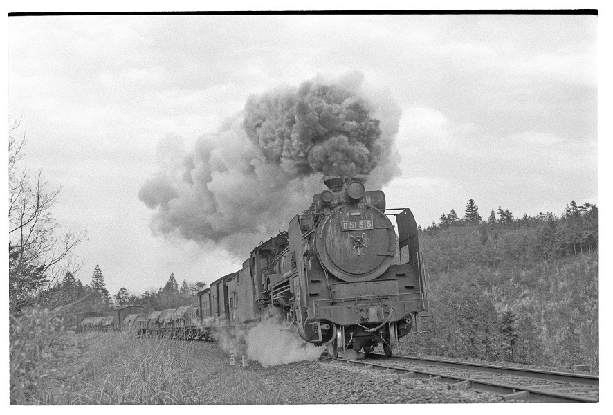 八高線D51重連 昭和43年3月鉄道撮影日記: 上荻野模型鉄道