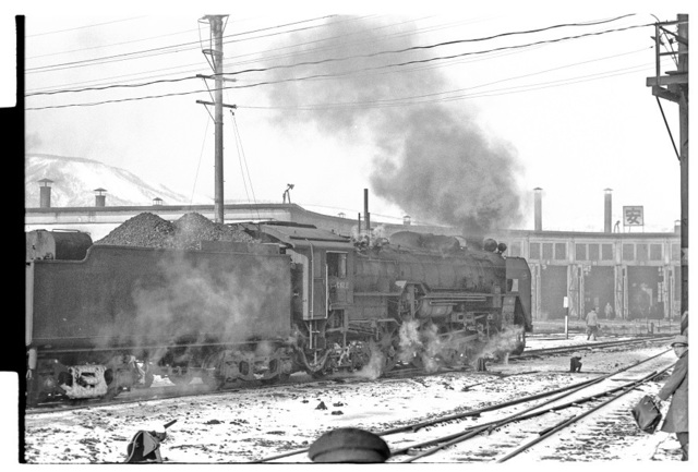 小樽築港機関区でC622を撮る 昭和43年3月鉄道撮影日記: 上荻野模型鉄道