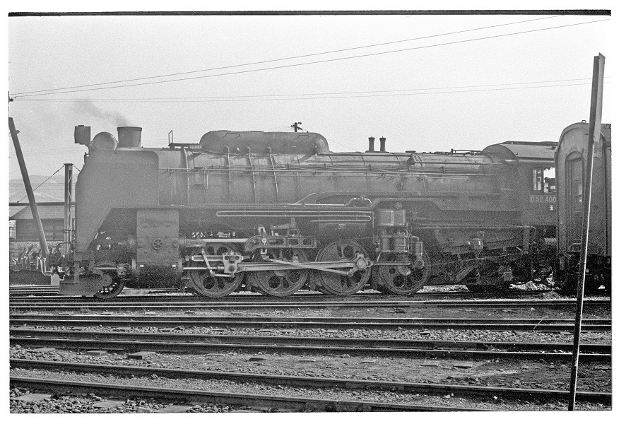 五稜郭機関区でD52を撮る 昭和43年3月北海道鉄道撮影日記(17): 上荻野模型鉄道