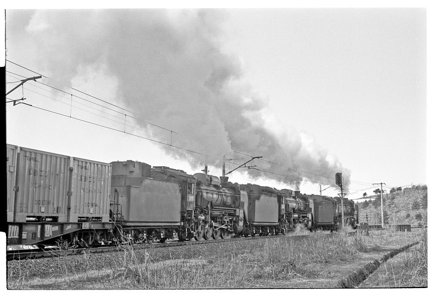 D51三重連（8mm動画も） 昭和43年3月東北鉄道撮影日記(3): 上荻野模型鉄道