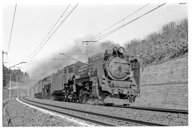 D51三重連（8mm動画も） 昭和43年3月東北鉄道撮影日記(3): 上荻野模型鉄道