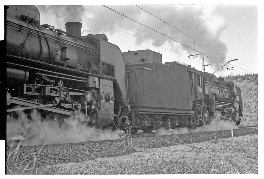 D51三重連（8mm動画も） 昭和43年3月東北鉄道撮影日記(3): 上荻野模型鉄道