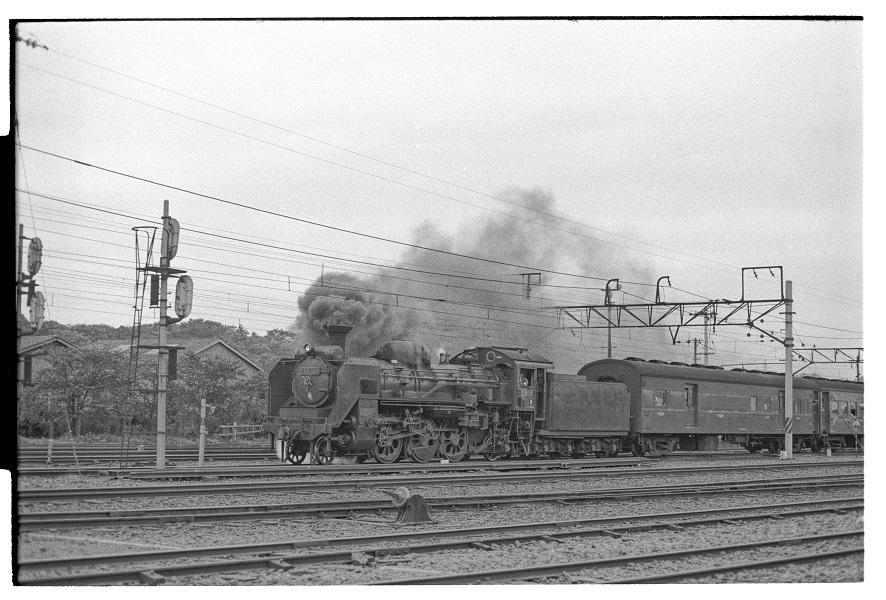 総武本線のC57,C58 昭和43年9月22日佐倉機関区撮影日記(1): 上荻野模型鉄道