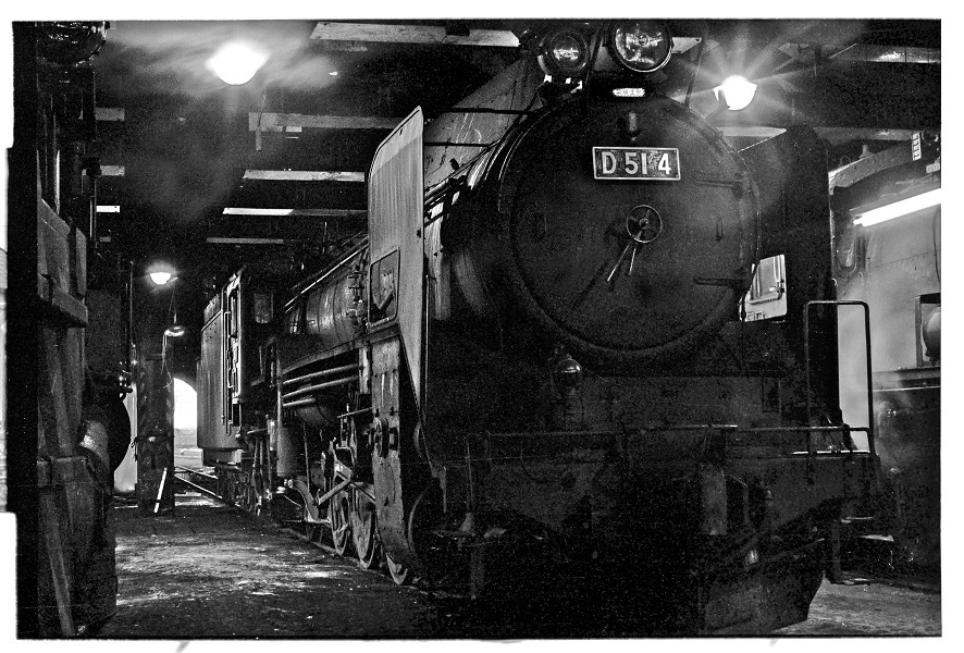 留萌機関区でD61を撮る(2) 昭和44年3月東北・北海道撮影日記: 上荻野模型鉄道